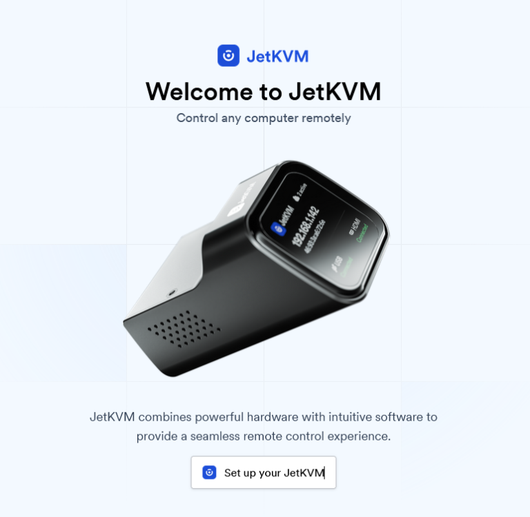 [開箱] 好小好厲害又 open source 的 IP-KVM，JetKVM 開箱 – 智慧家庭無限聊